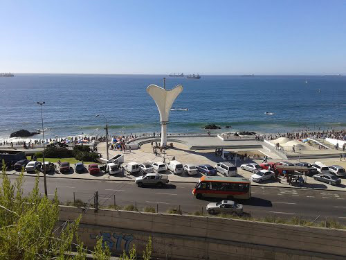 Playas de Viña del Mar Chile, Verano en Reñaca
